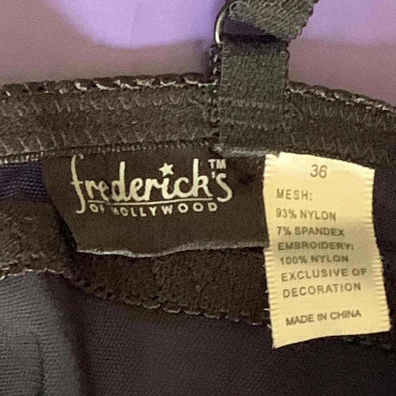 Frederick’s of Hollywood tank top. Has lace material... - Depop