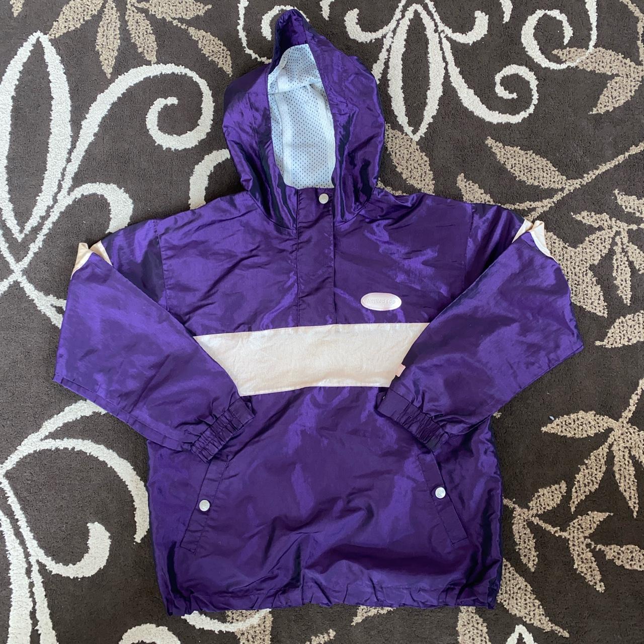 Vintage 90’s LTD TOO Windbreaker in Great... - Depop