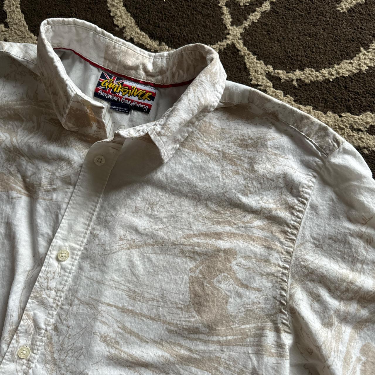 Vintage Y2K Quicksilver Button Up Size M Great... | Depop