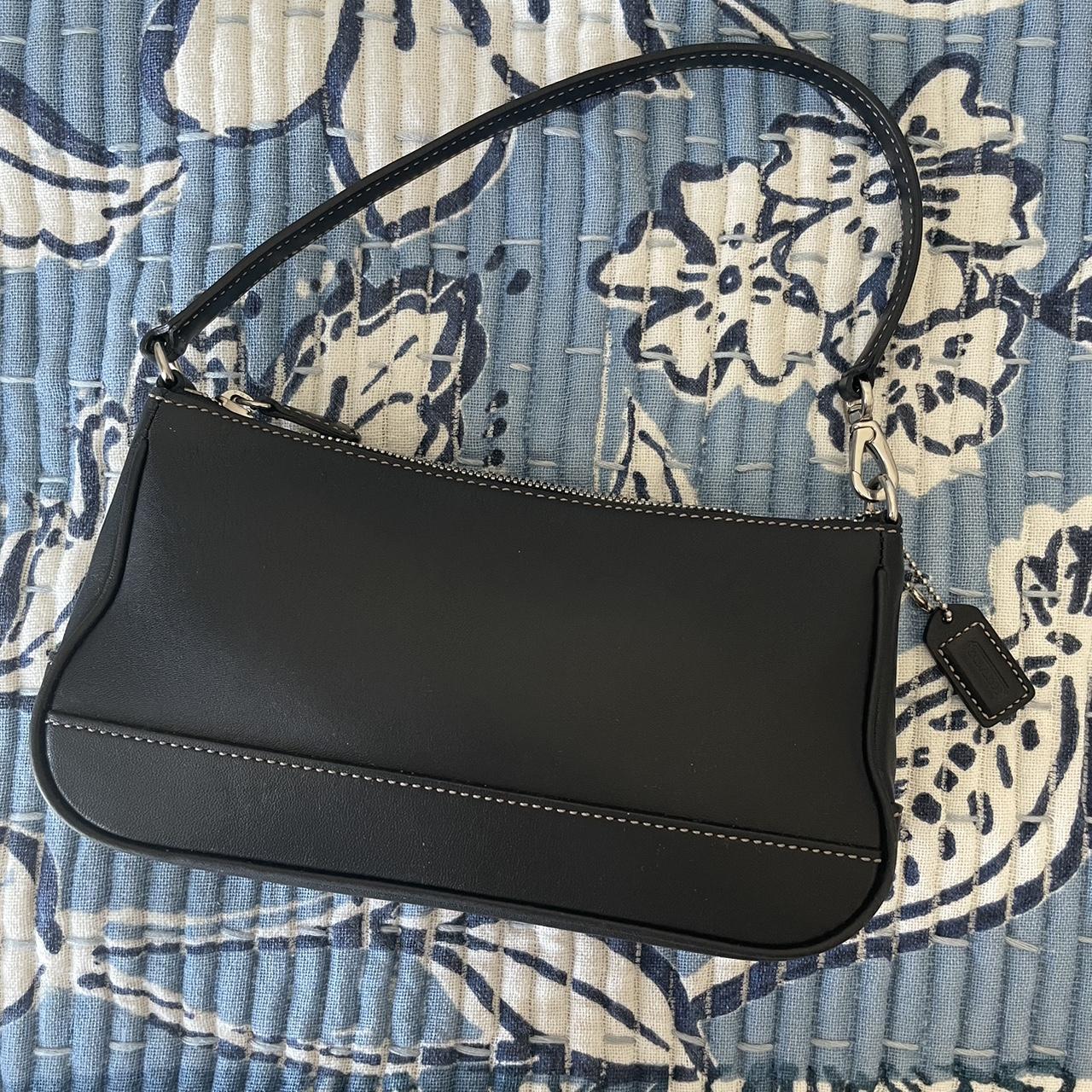 Coach 7785 Hampton Shoulder Bag Color: Black with... - Depop