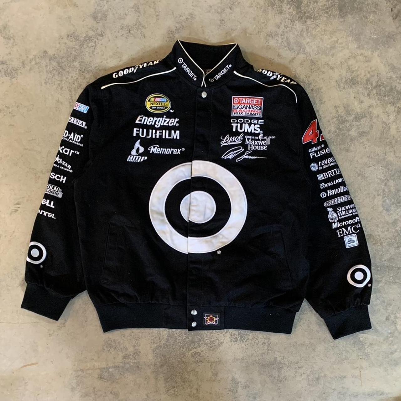 JH Design Men's Black and White Jacket | Depop