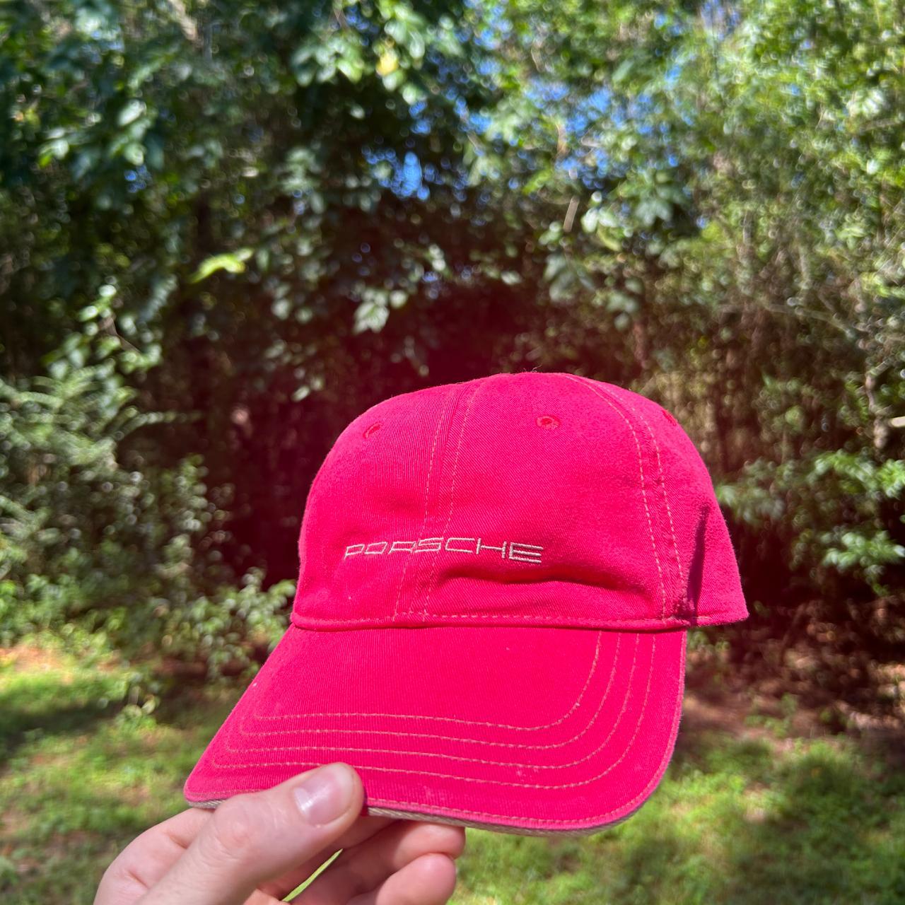 Red Porsche Design Driver's Selection Buckle Back... - Depop