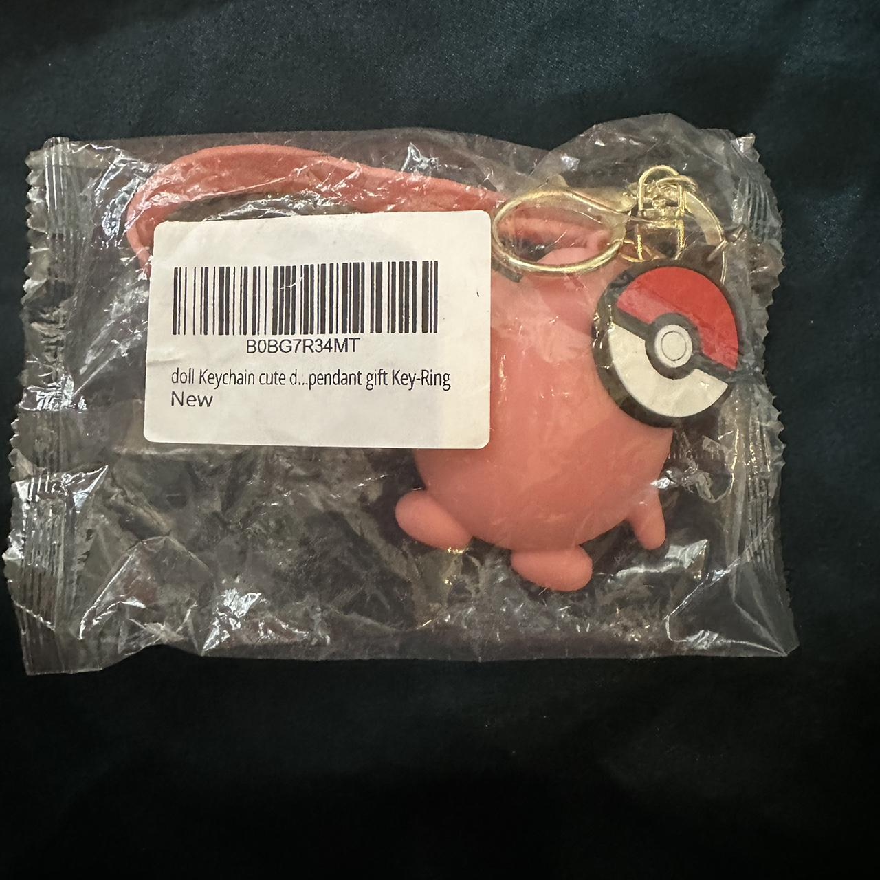 Pink Pokémon cartoon anime pocket monster keychain.... - Depop
