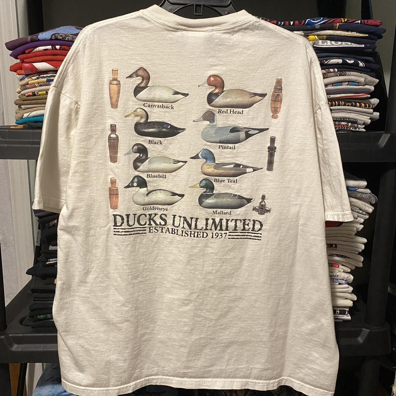 Vintage 90s Ducks Unlimited Duck Calls Types... - Depop