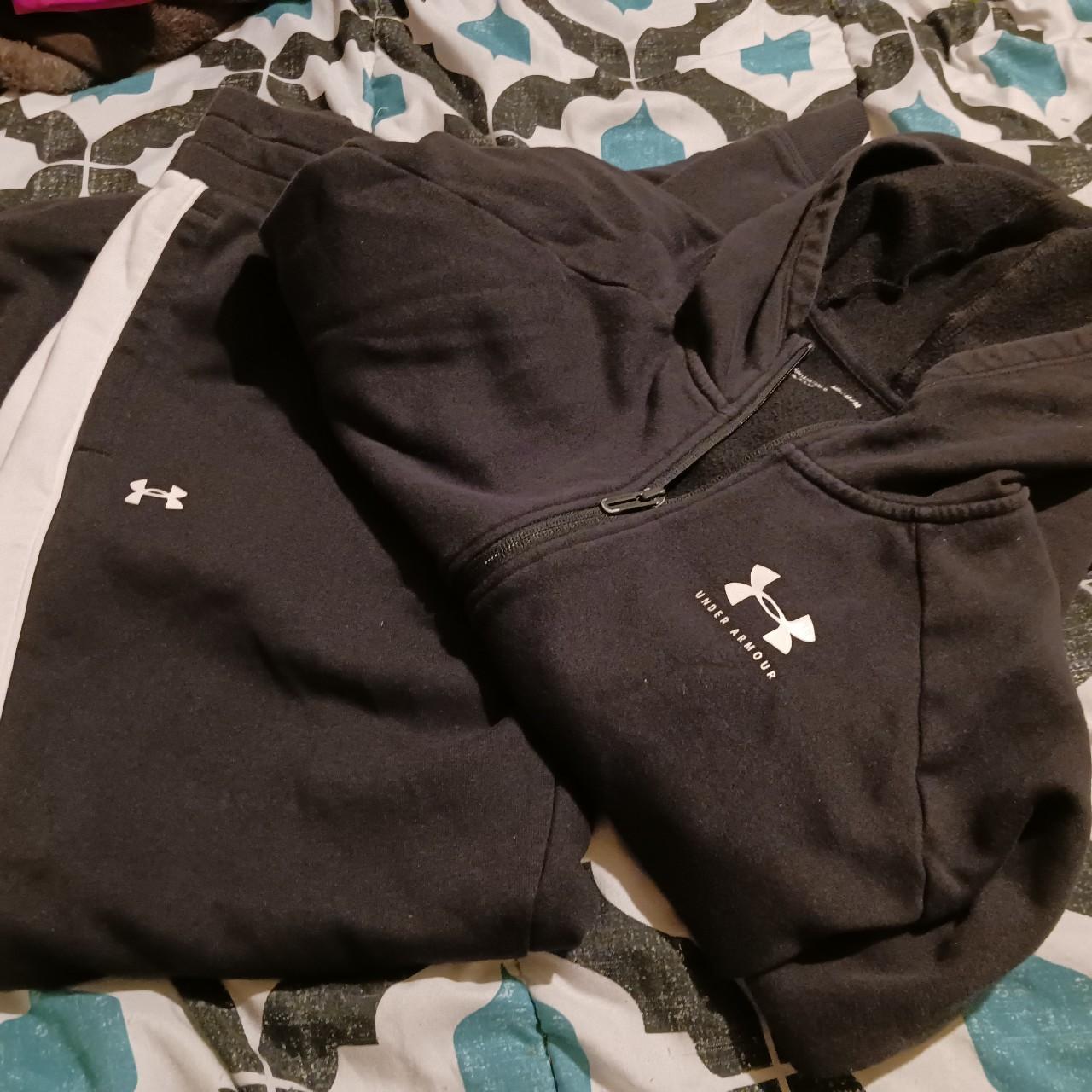 Under Armour jogging sweatsuit set. Size medium in... - Depop