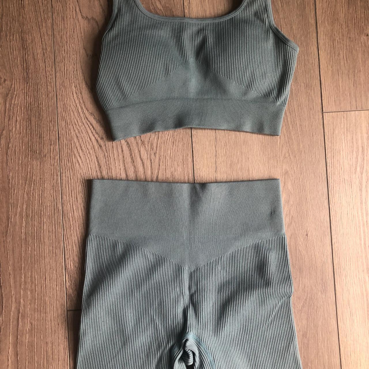 Men's Blue Leggings | Depop