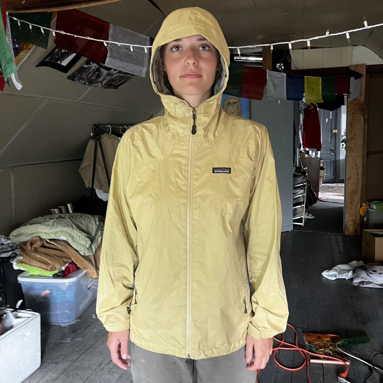 PATAGONIA RAIN JACKET, Worn out but still looks... - Depop