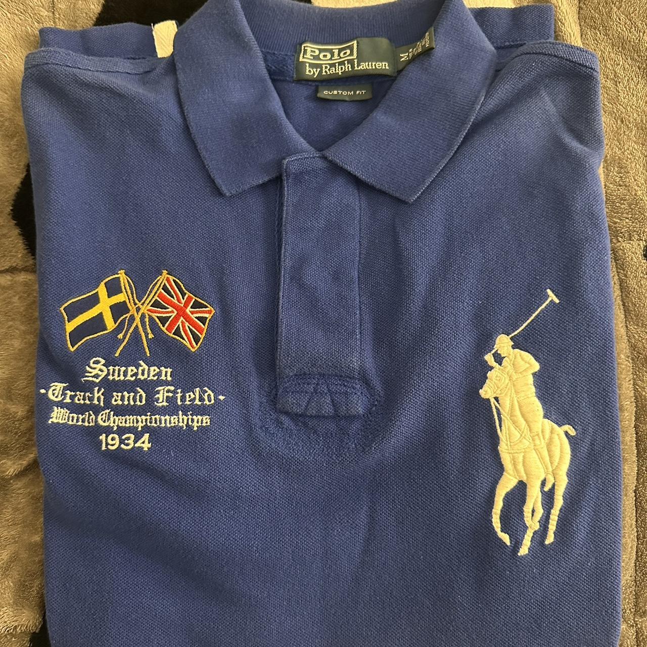 Sweden Ralph Lauren Polo shirt Size medium... - Depop