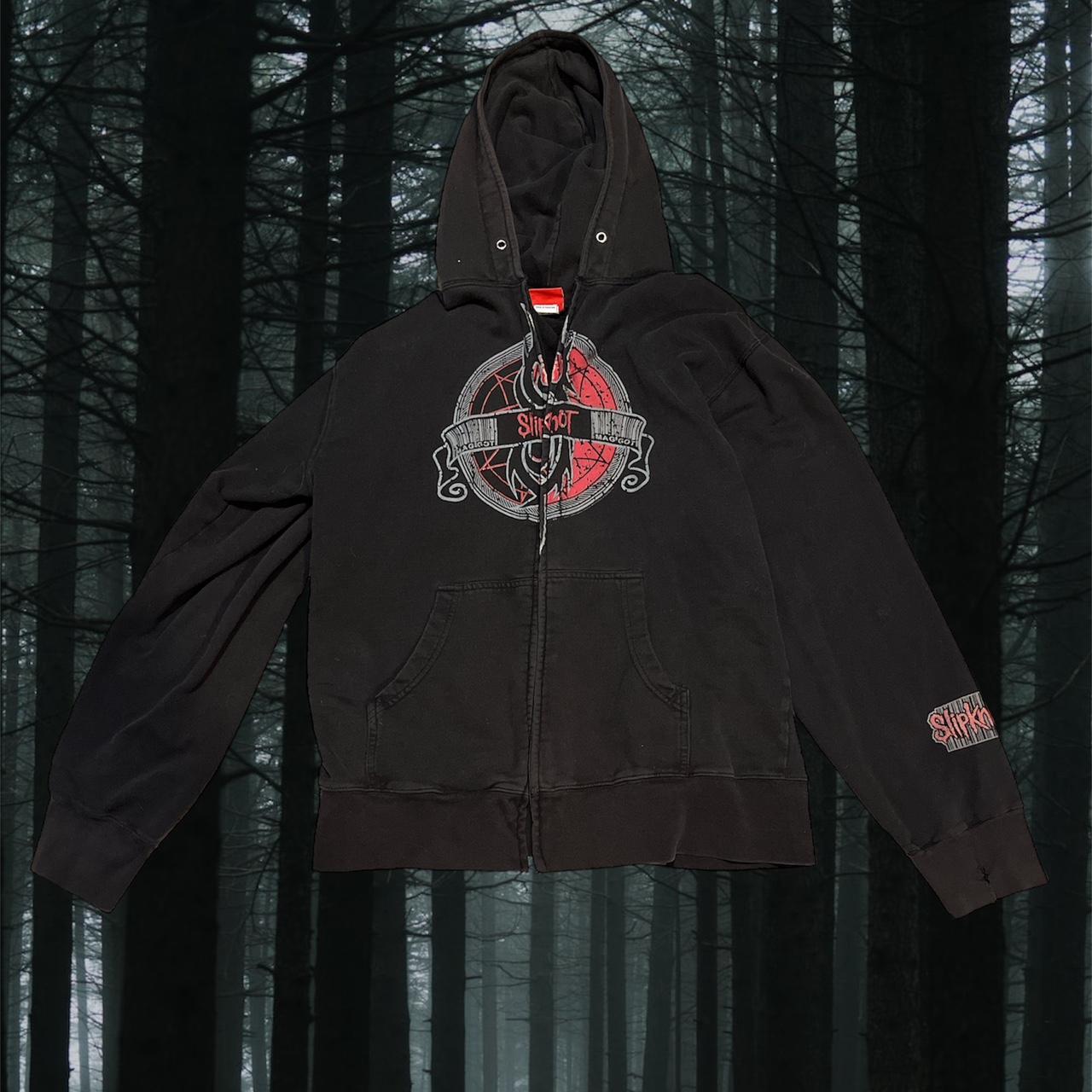 Men's Black and Red Jacket | Depop