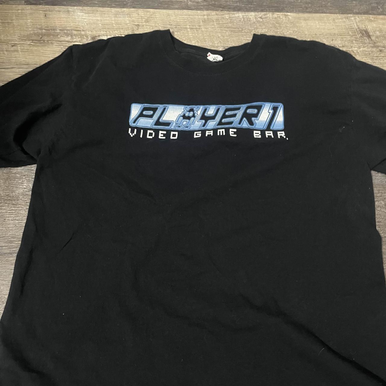 Player 1 Video game shirt sick design on the front... - Depop
