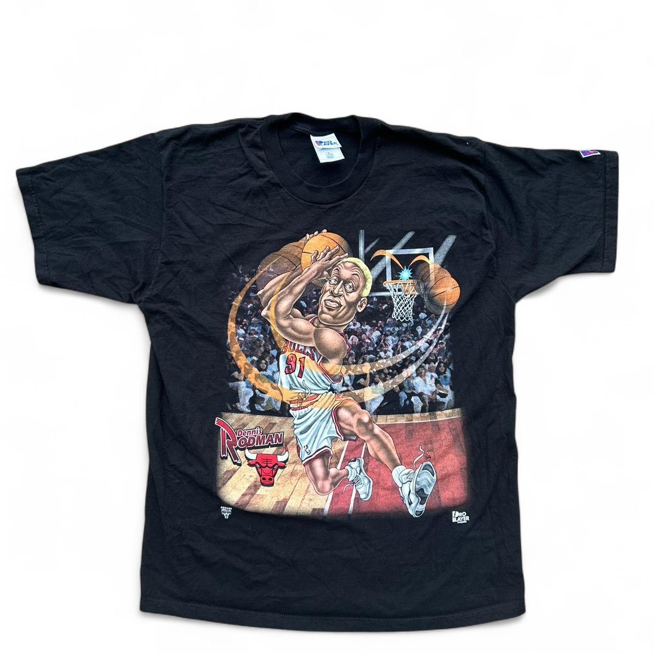 Vintage rare 90’s Dennis Rodman, #NBA pro player... | Depop