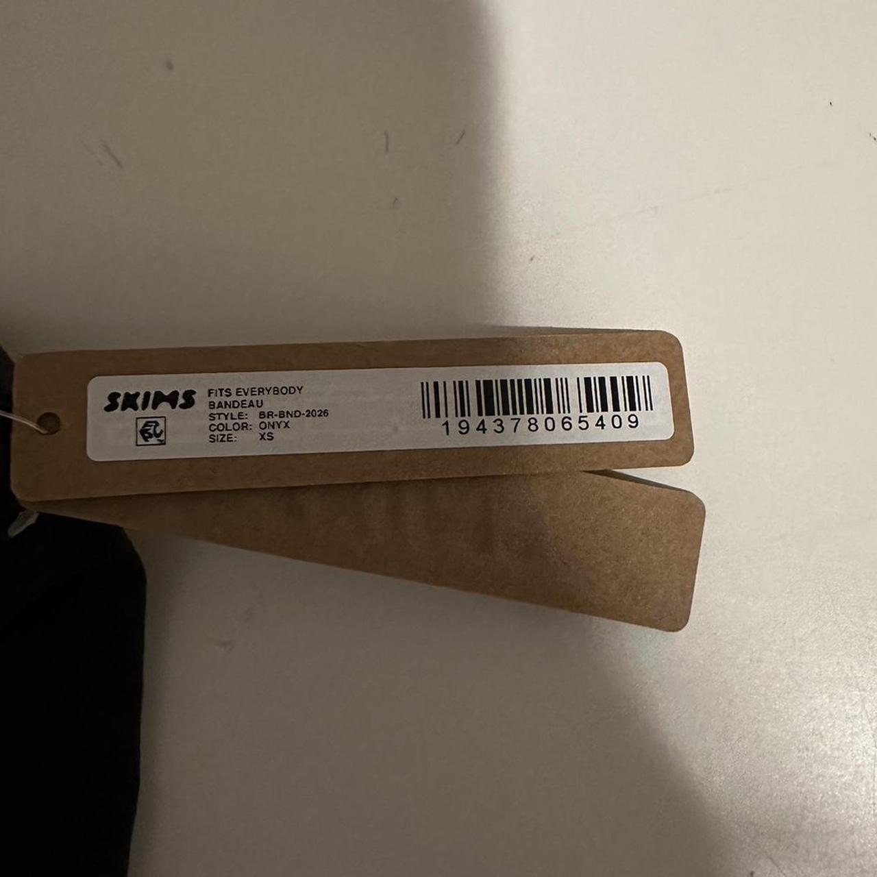 black strapless bra from skims. never worn with tags... - Depop