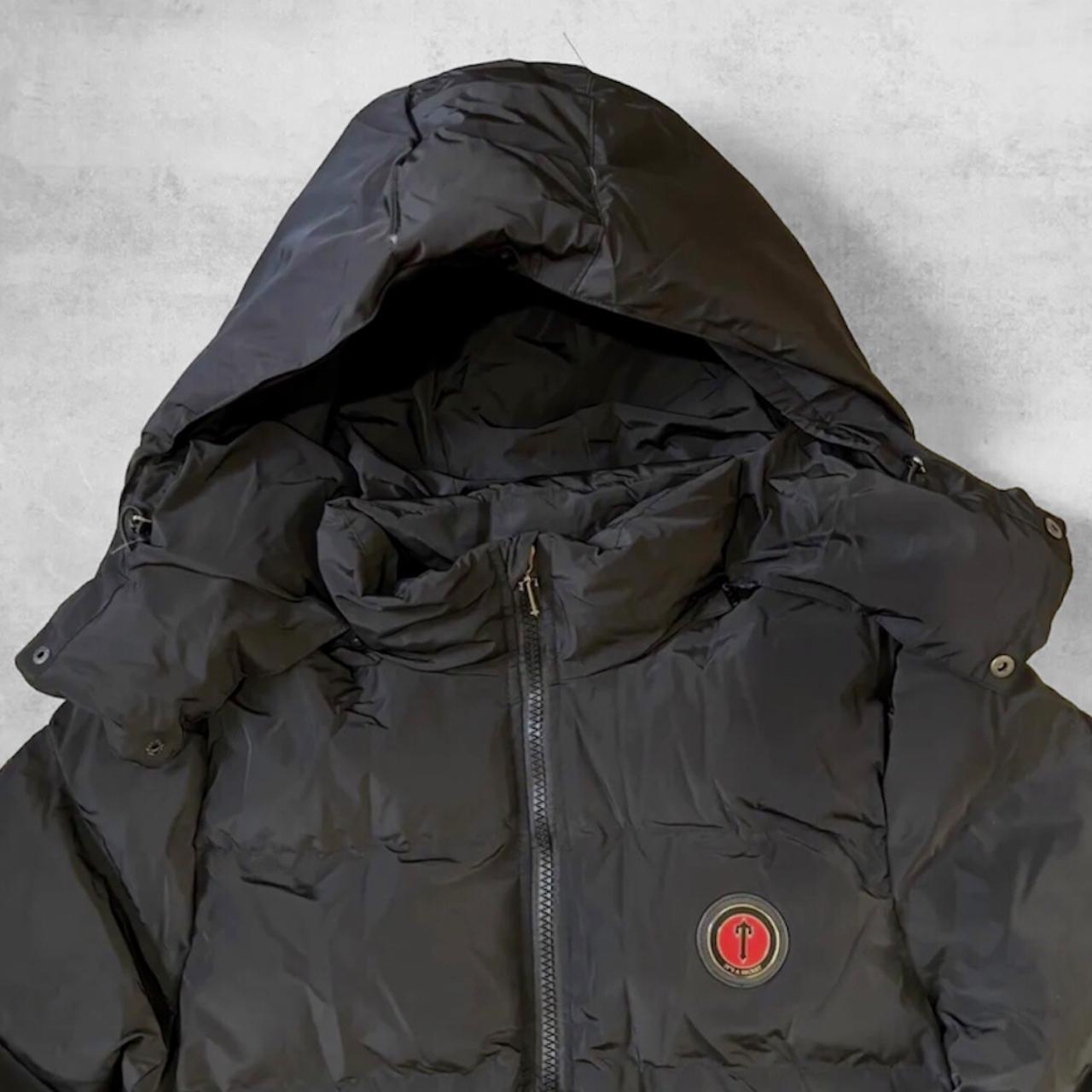 Brand New Trapstar Irongate Black and Red Puffer... - Depop