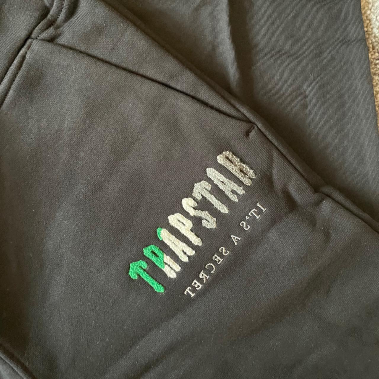 Brand New Trapstar Black and Green T-shirt and Short... - Depop