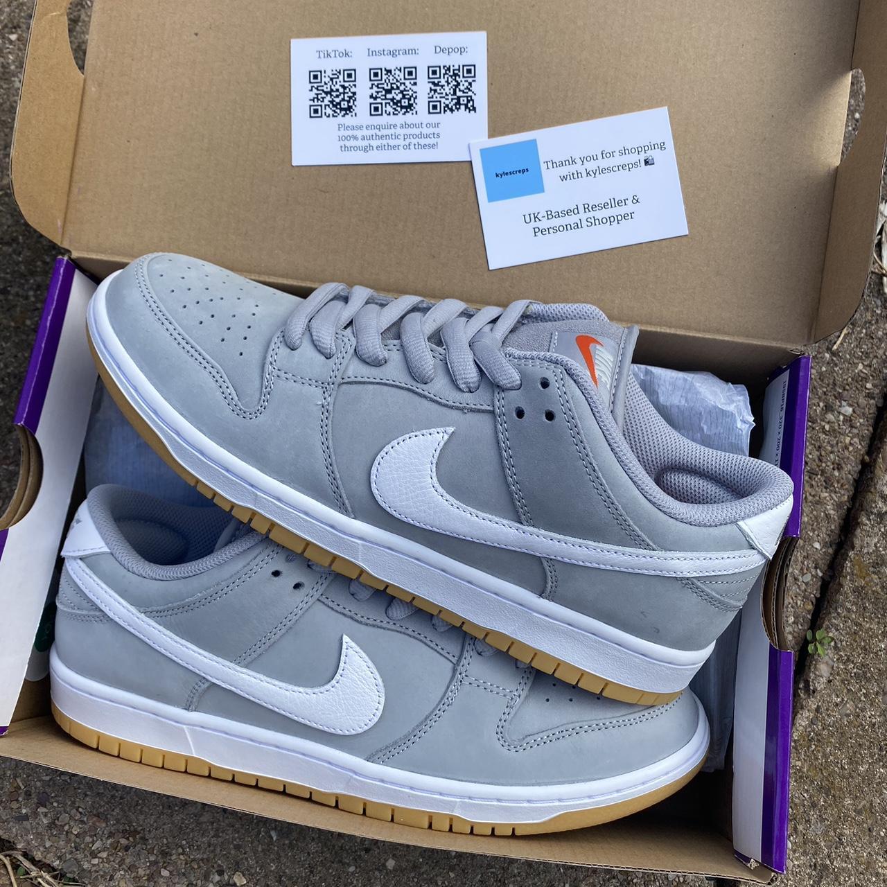 Nike SB Dunk Low Pro “Wolf Grey” Sizes: UK8 #dunks... - Depop