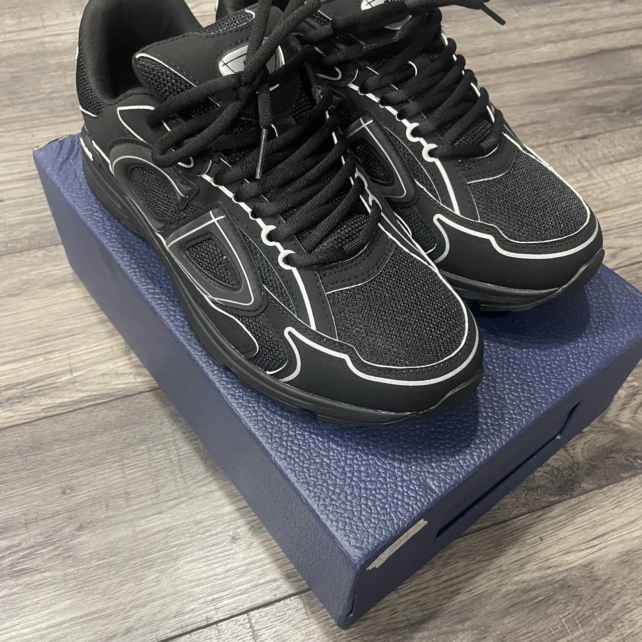 Dior b30 Black reflective Size 9 Comes with... | Depop