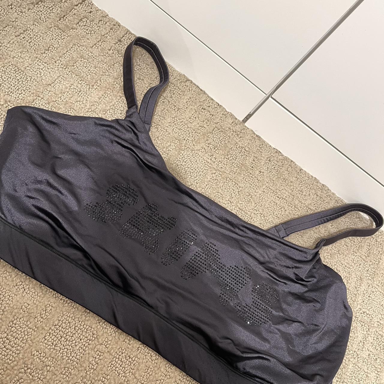 satin skims bedazzled bra brand new, never worn... - Depop