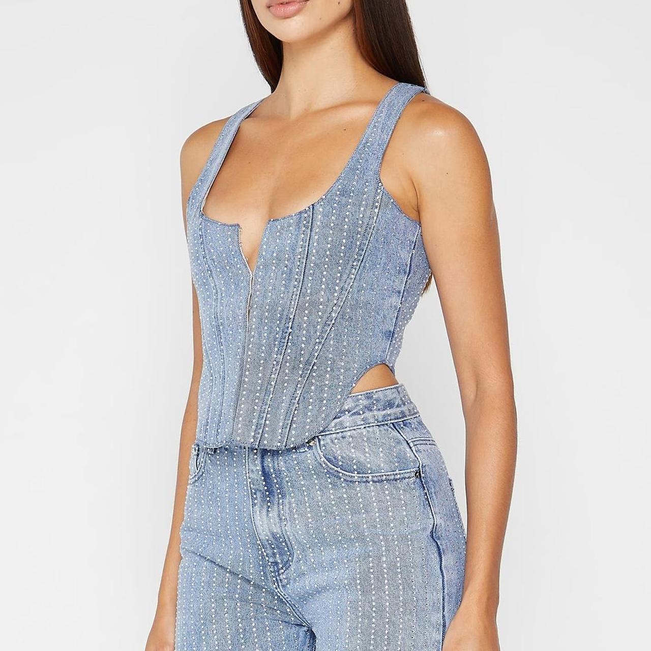 Maniere de Voir vior MDV - rhinestone diamanté... - Depop