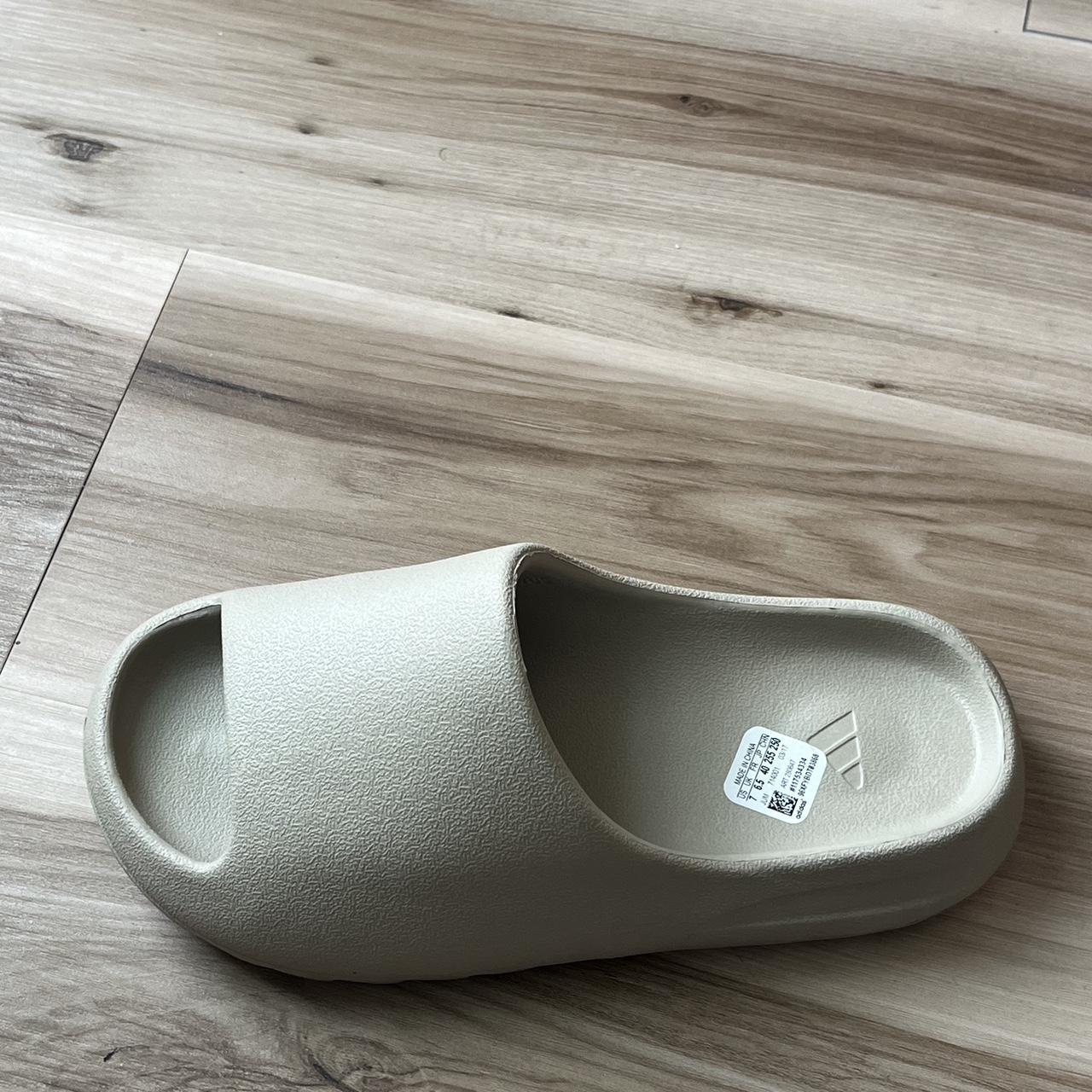 Brand new , with tag💫 Men's adidas Yeezy Slide color... | Depop
