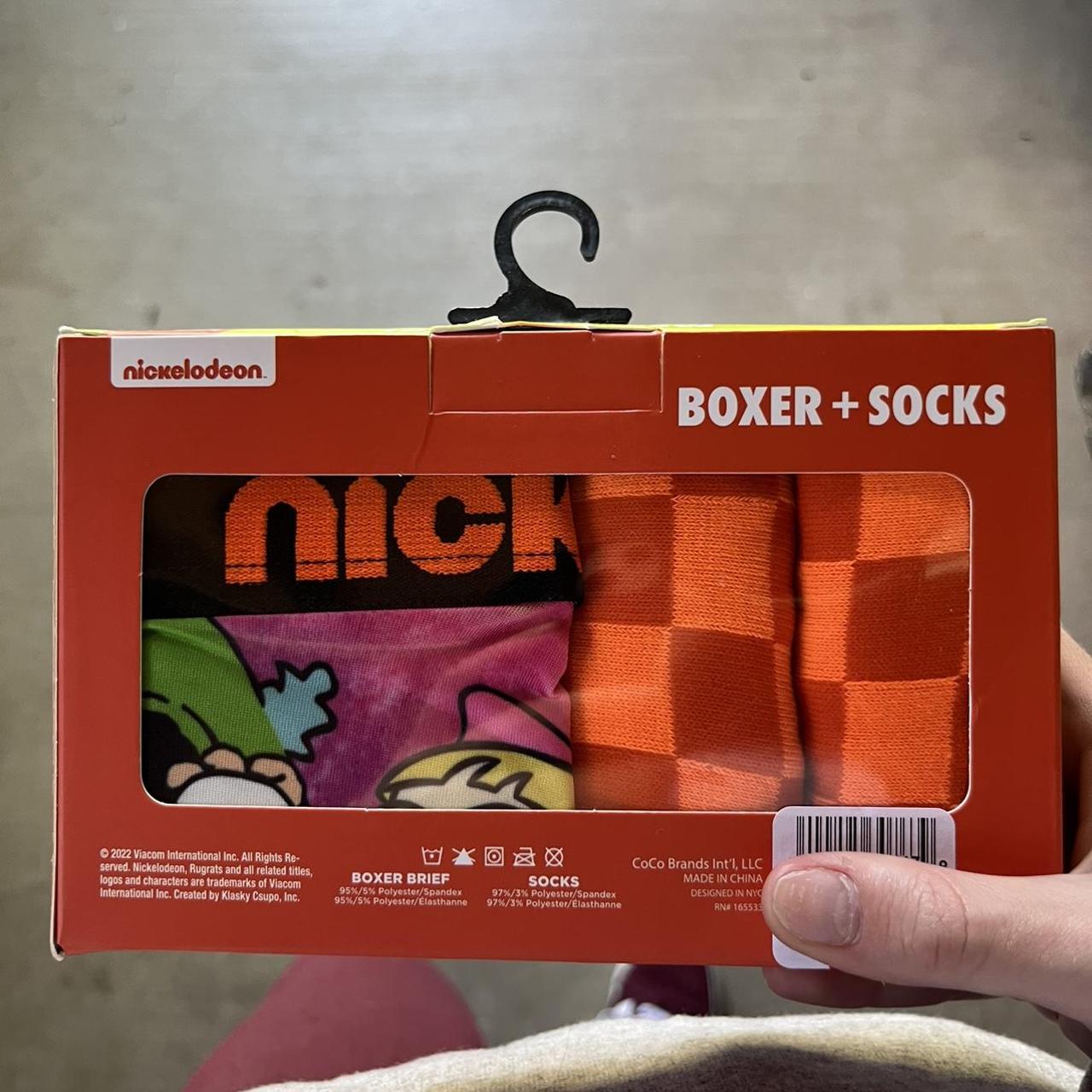 Nickelodeon boxer and sock set Great gift idea for... - Depop