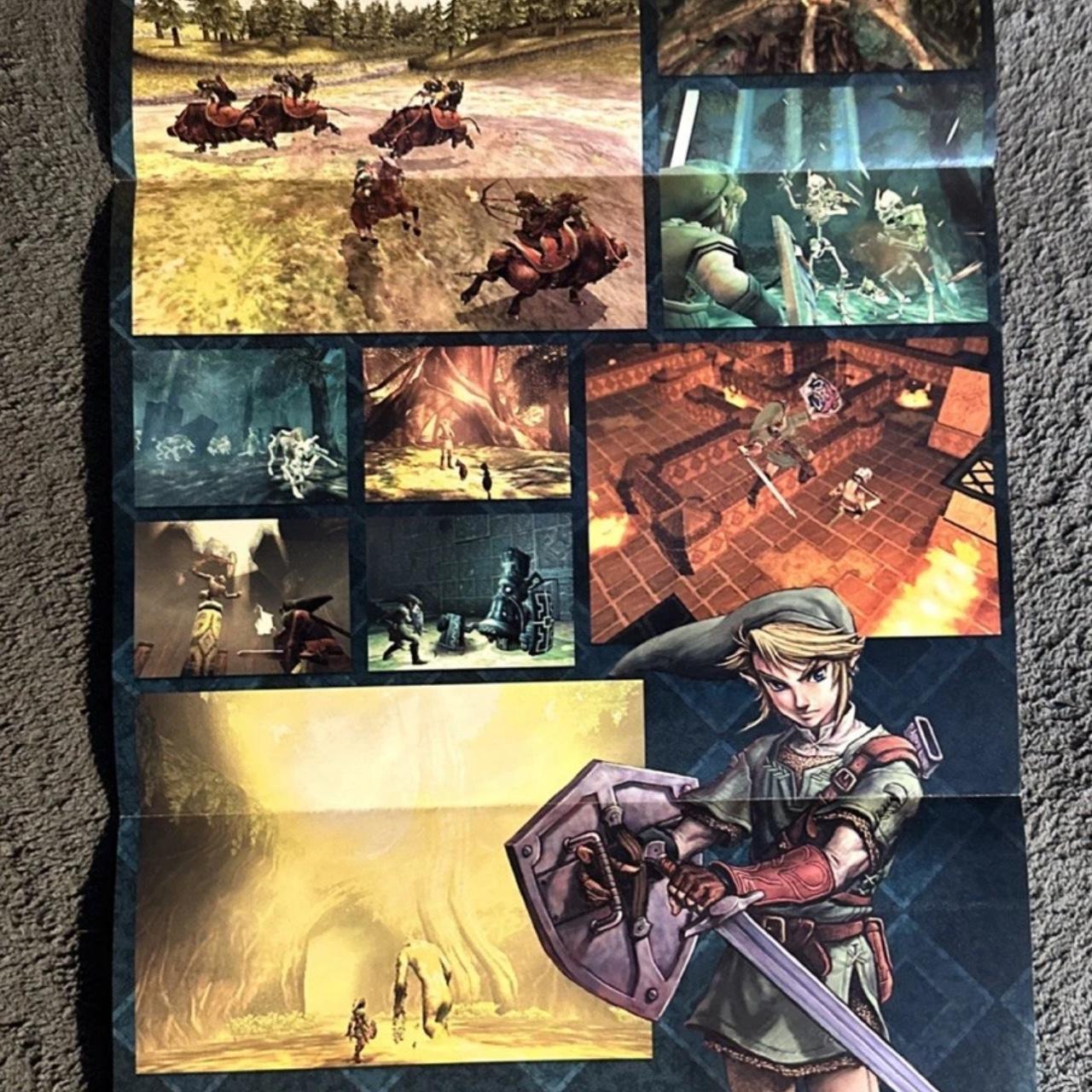 The Legend Of Zelda Pullout Poster Nintendo Power... | Depop
