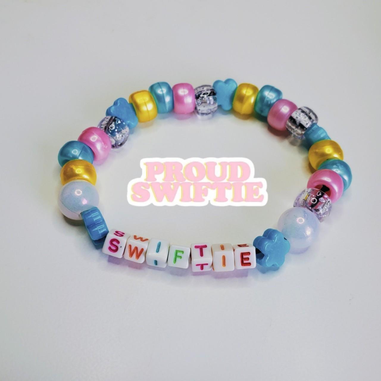 swiftie taylor swift eras tour kandi bracelet !! a... - Depop
