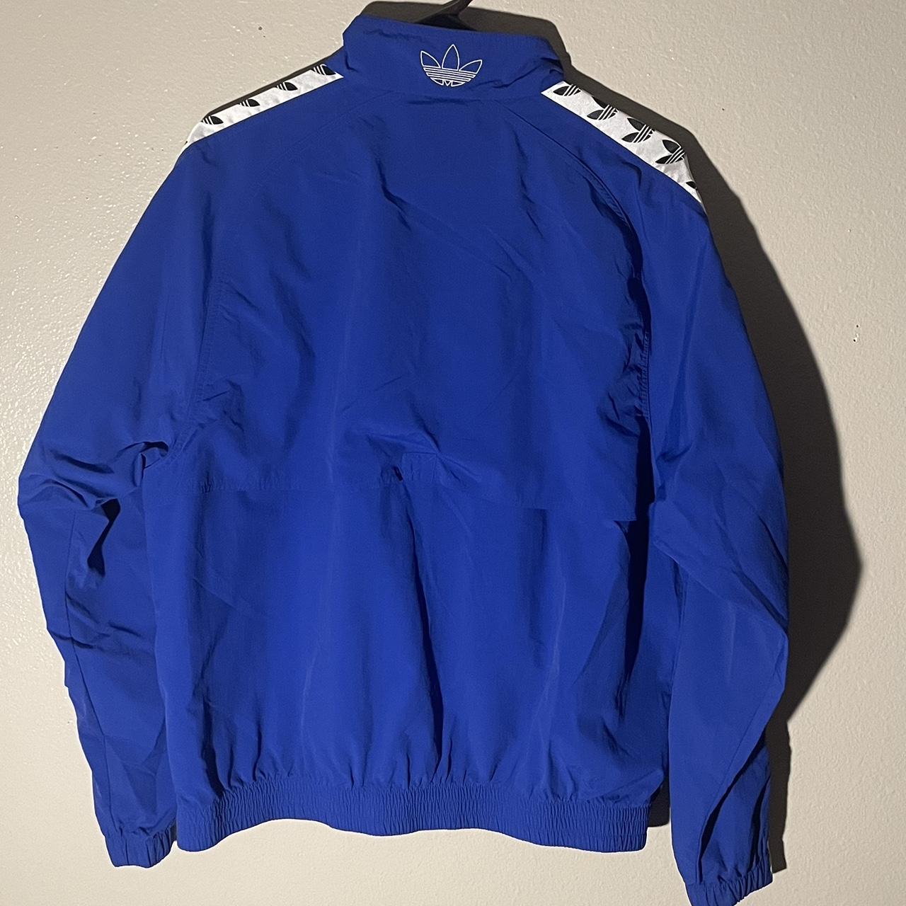 Super sick Adidas windbreaker!! Sized at a XL but... - Depop Super sick Adidas windbreaker!! Sized at a XL but... - Depop