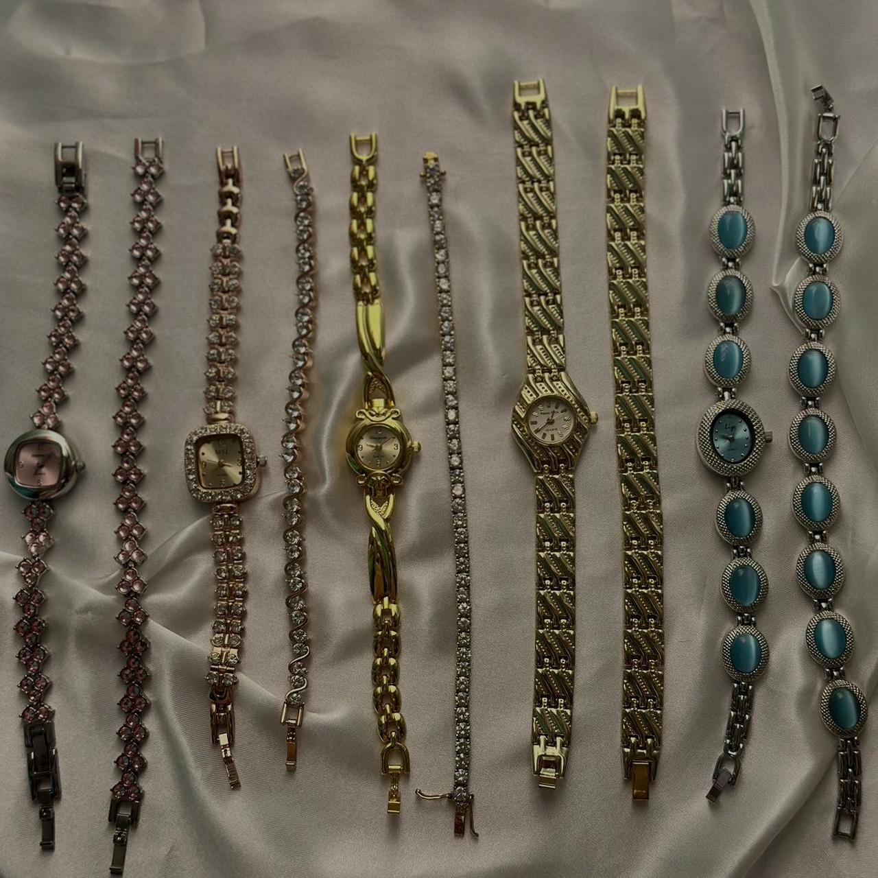 Introducing our stunning blue pearl drop watch and... - Depop