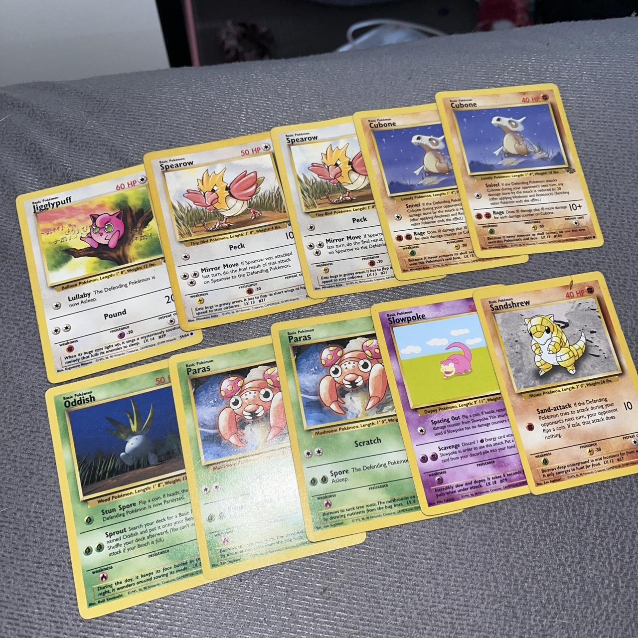 Base set jungle set and fossil set Pokémon cards 15... - Depop