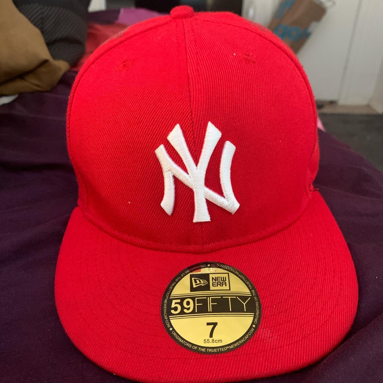 fitted cap #y2k #nyc #baseball - Depop
