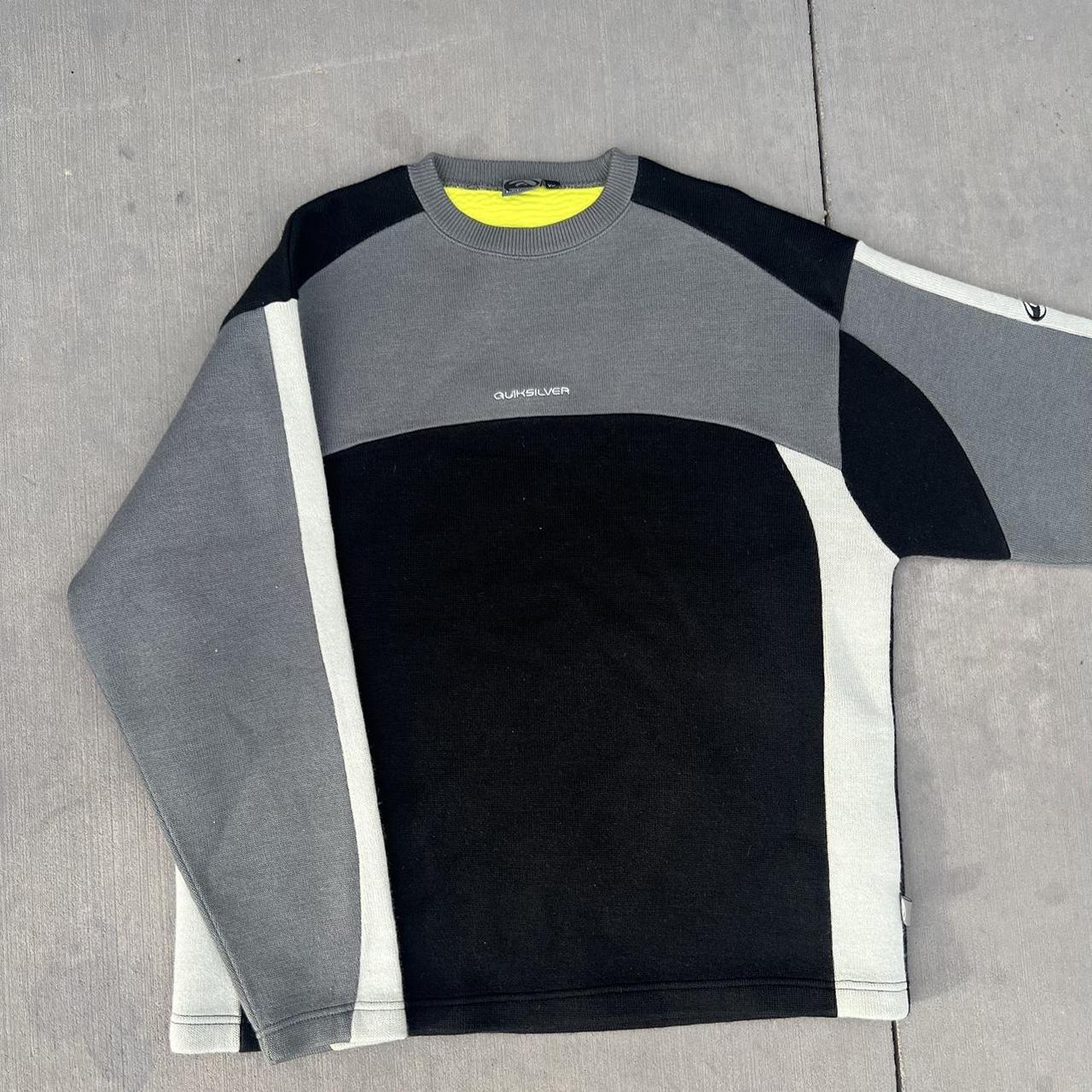 Super sick Quicksilver Sweater! Size XXL! So cool... - Depop