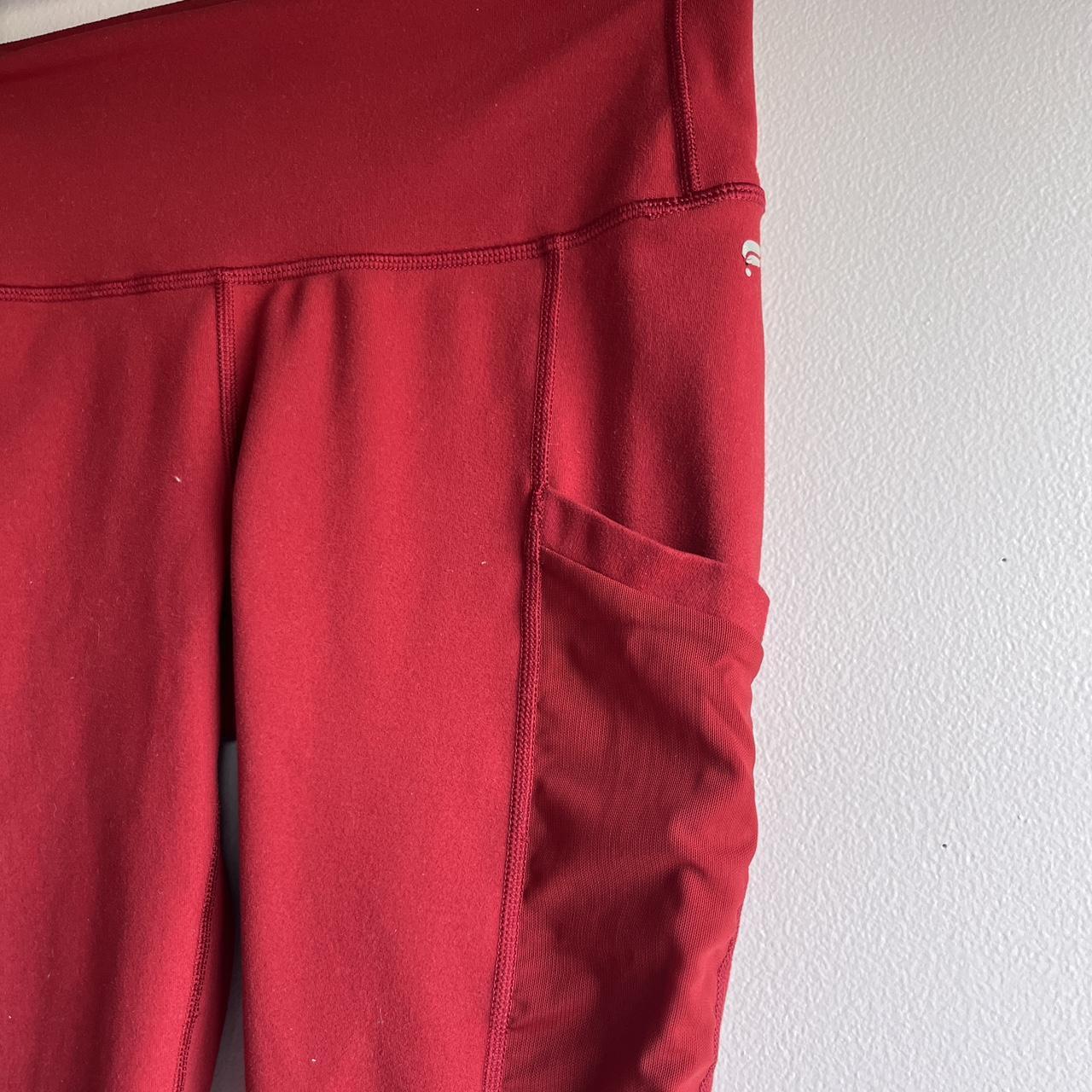 Red Fabletics Leggings - Depop