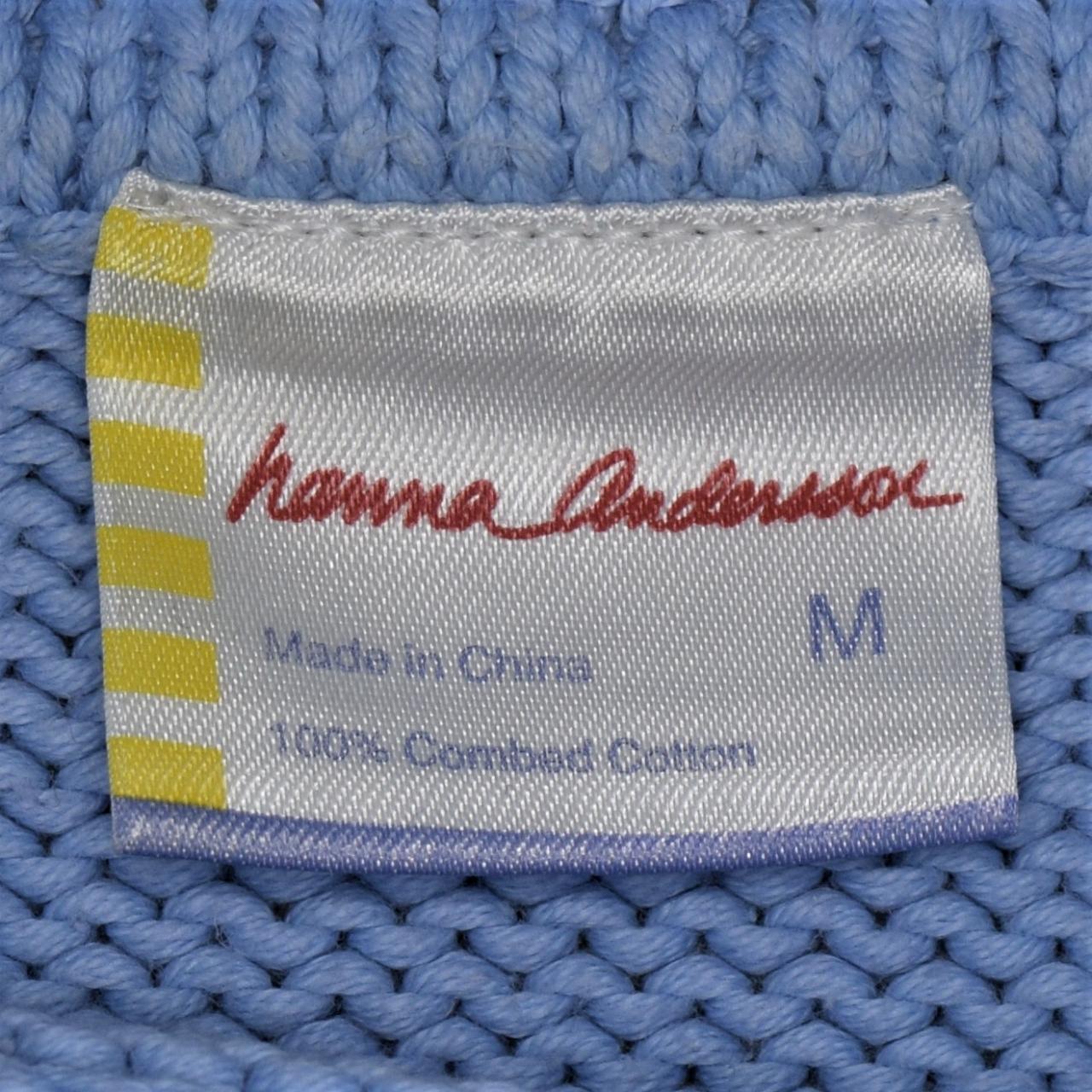 Hannah Anderson Embroidered Snowflake Turtleneck... - Depop