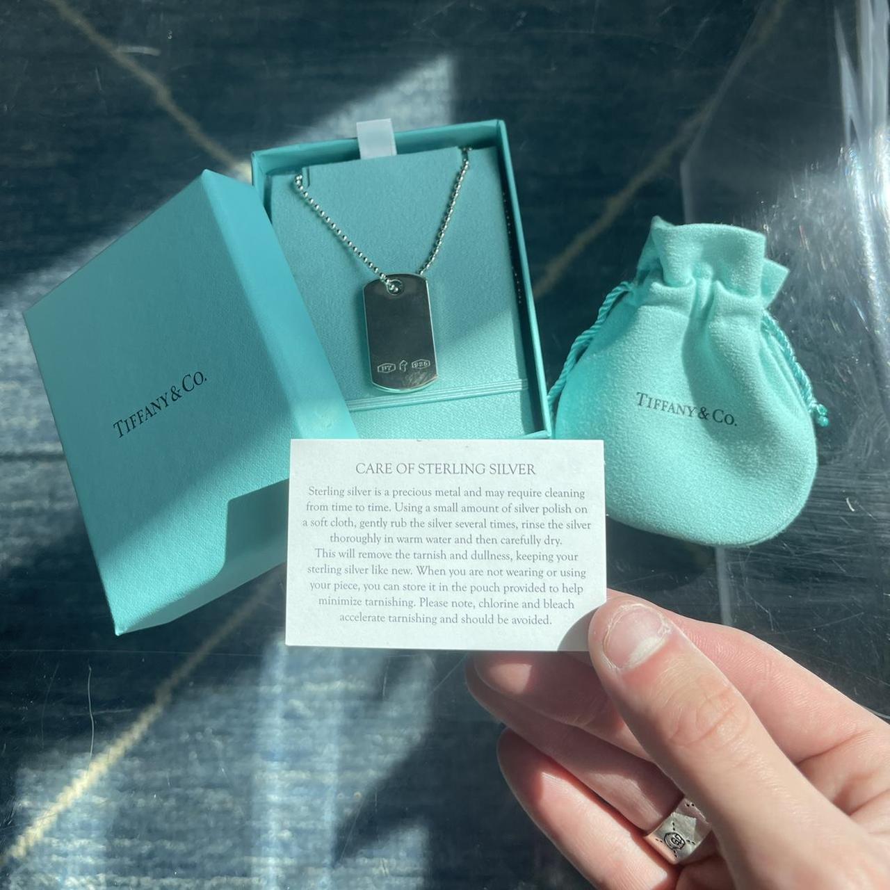 Makers I.D. Tag Pendant in Sterling Silver,... - Depop