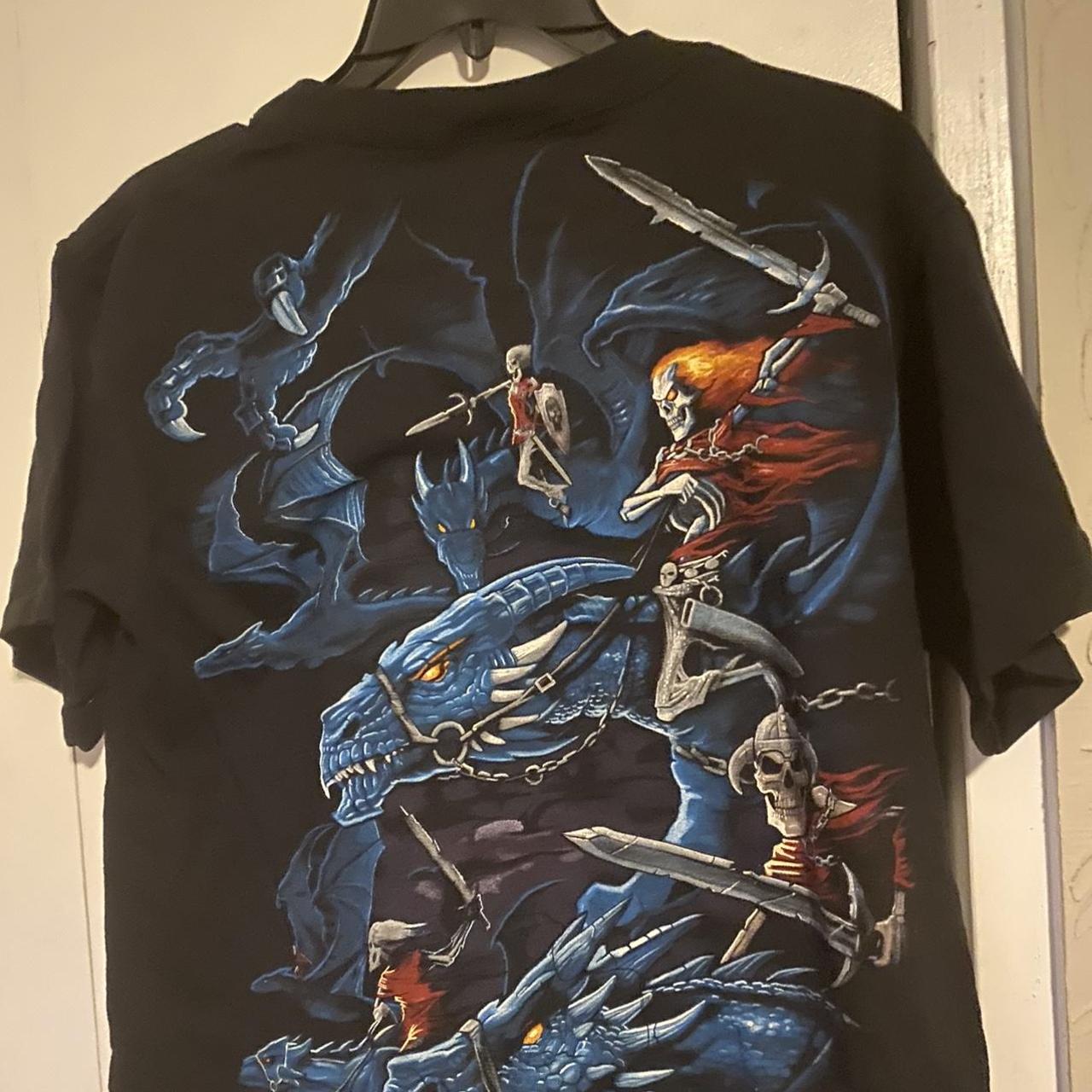 liquid blue Men's multi T-shirt | Depop