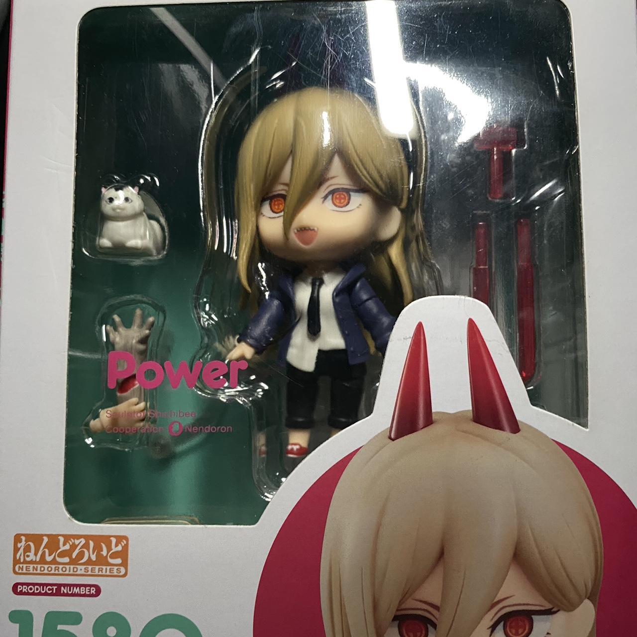chainsaw man power nendoroid like new original comes... - Depop
