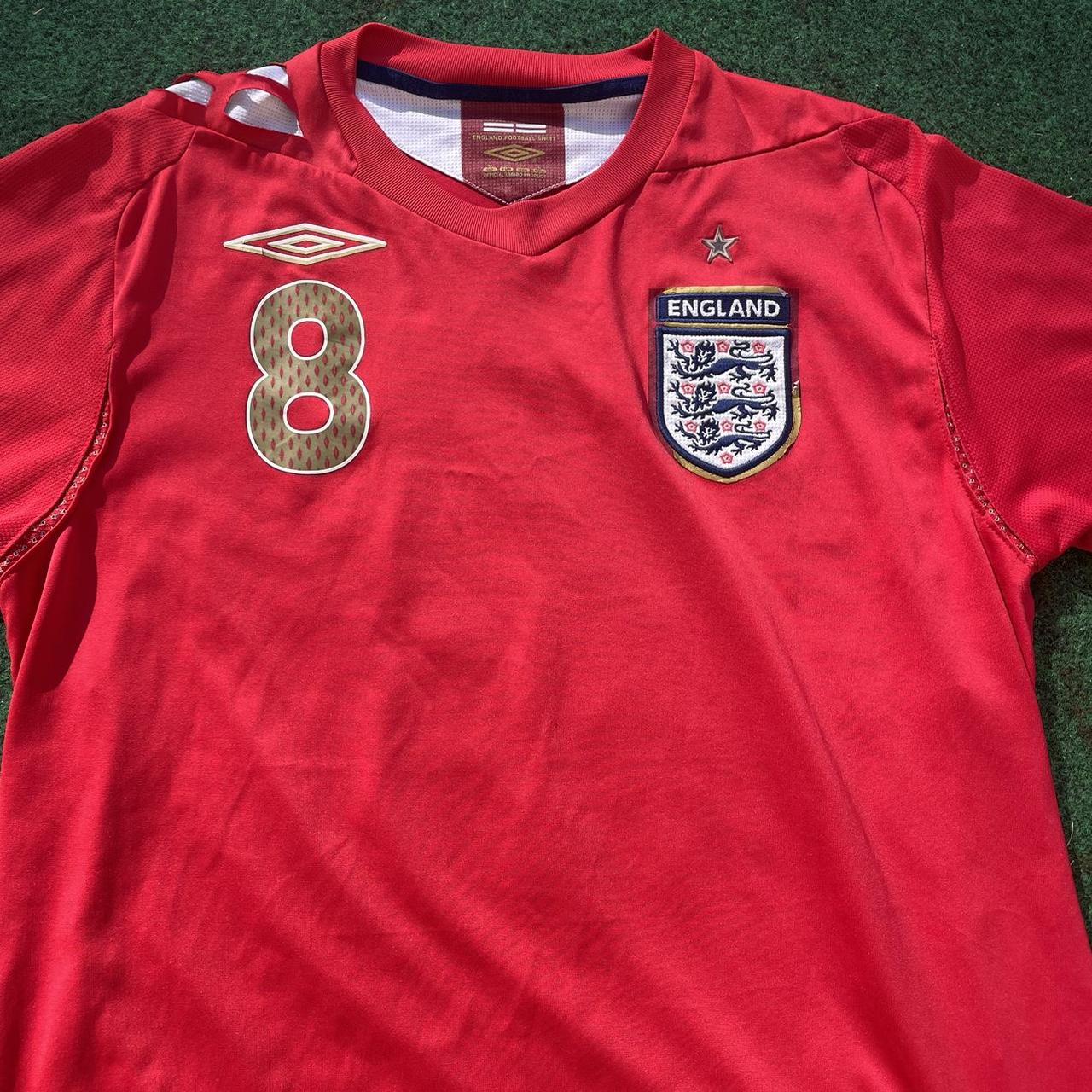 2006 England national team x #8 Lampard... - Depop