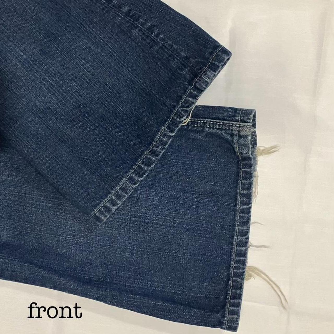 Hollister low rise cali flare jeans ultra-low rise... - Depop