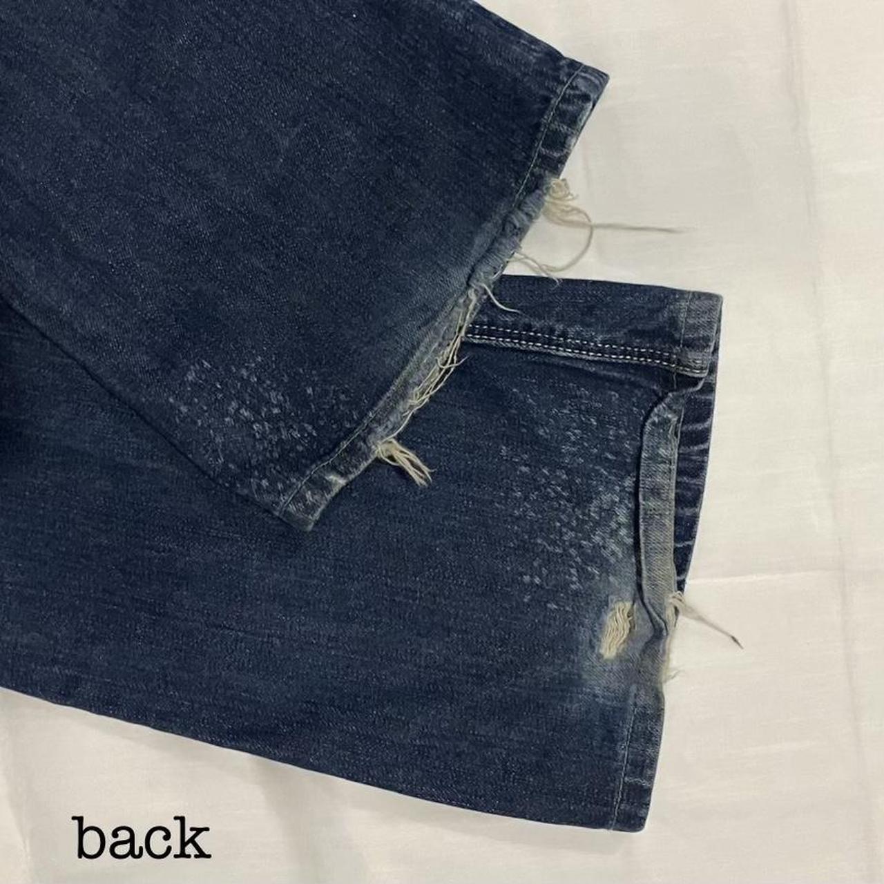 Hollister low rise cali flare jeans ultra-low rise... - Depop