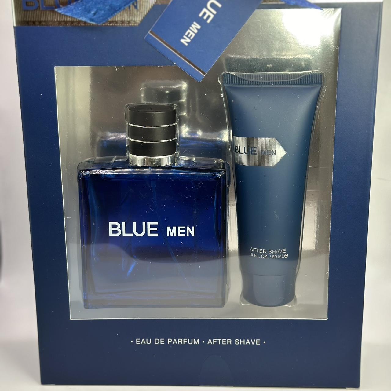 Blue Men Eau De Parfum After Shave Gift Set #Fragrance - Depop