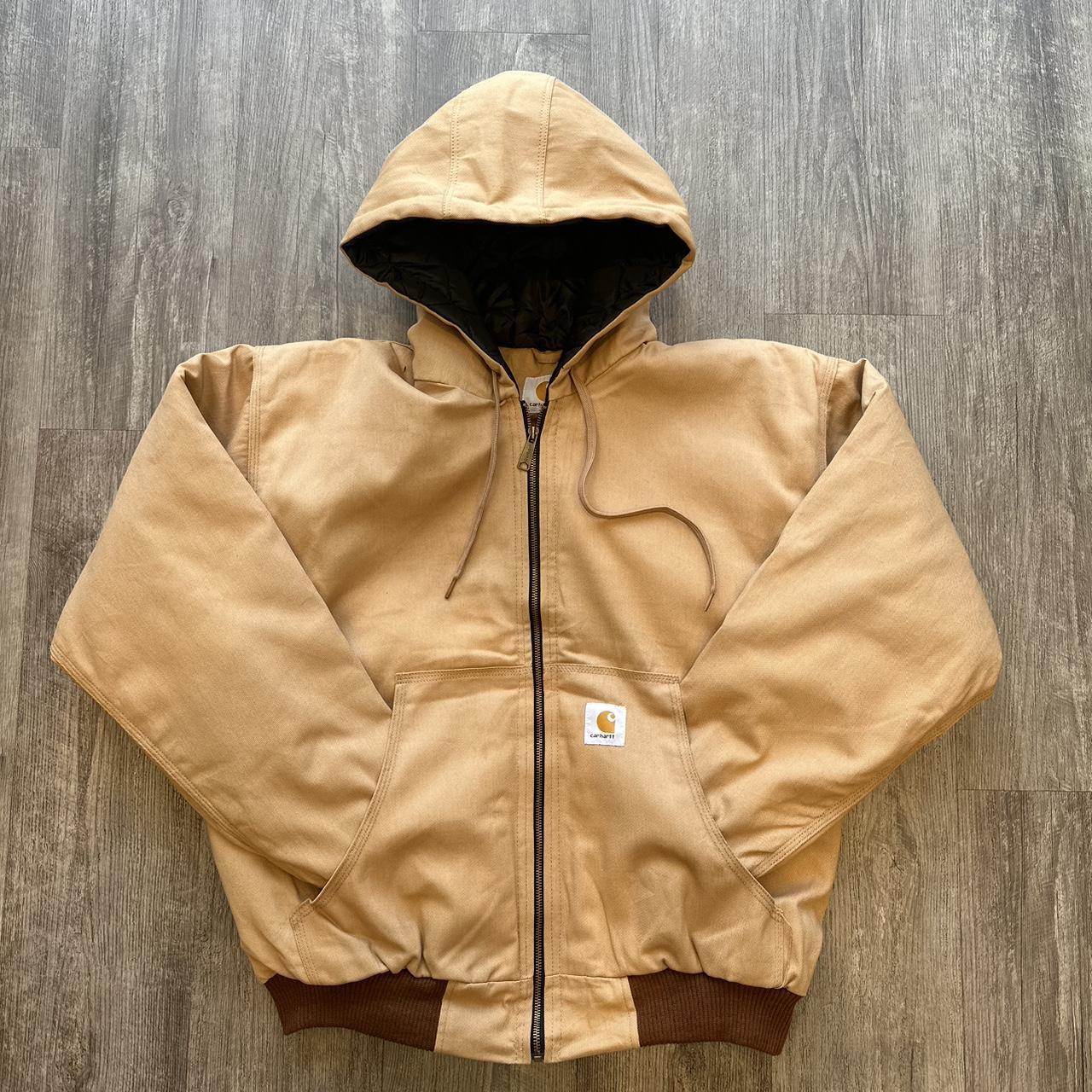 **CARHARTT ACTIVE JACKET Reworked** Size L · Like... - Depop