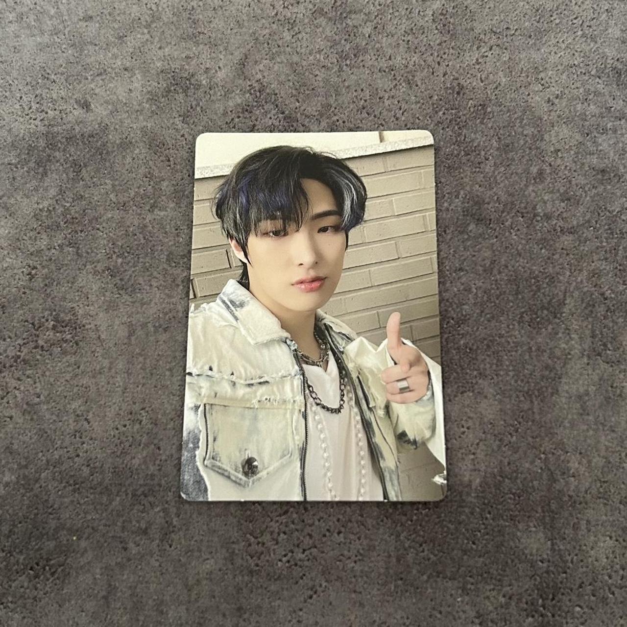 Mingi Ateez Photocard From World Movement Ep... - Depop