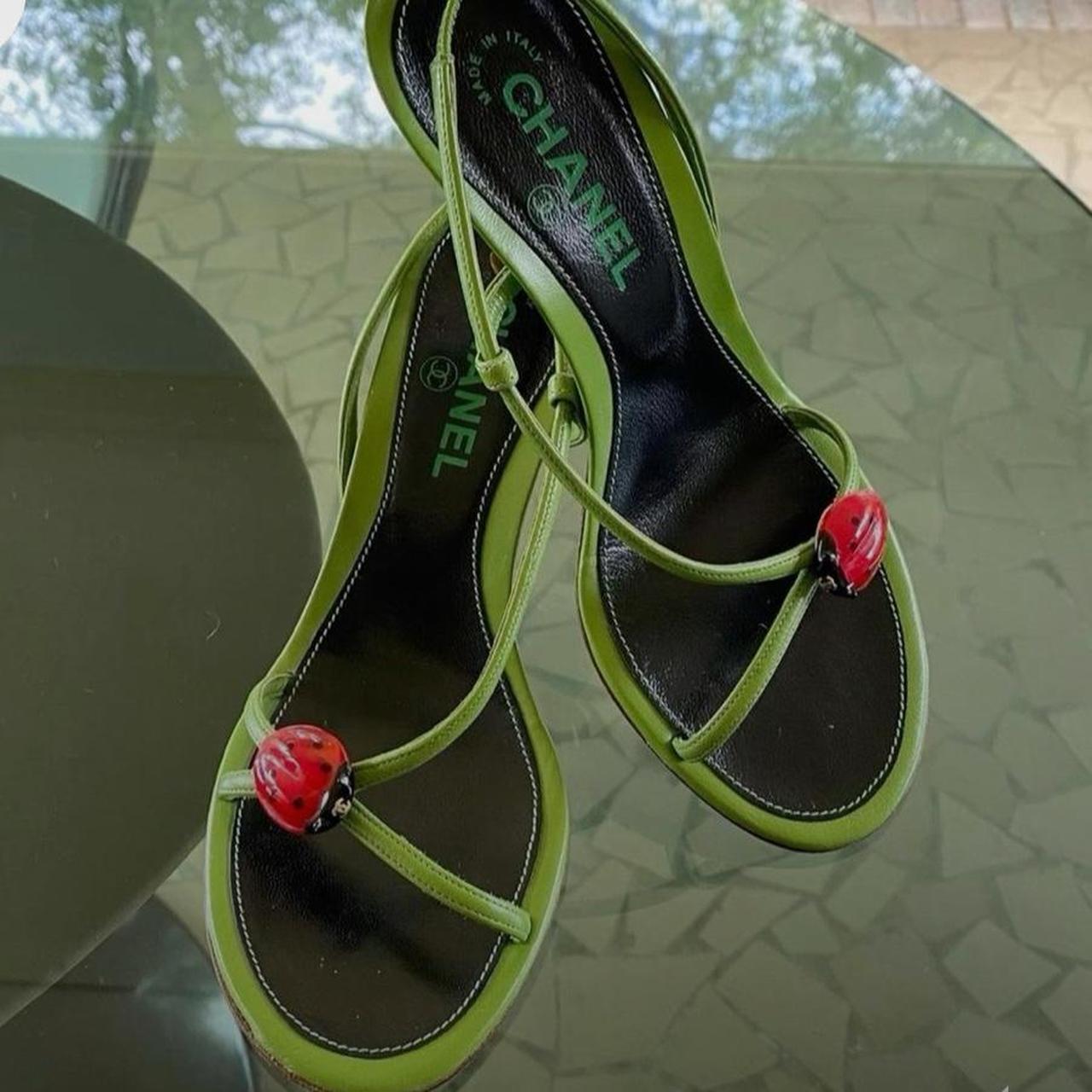 ISOOOOO CHANEL LADYBUG HEELS!!! Looking for these In... | Depop