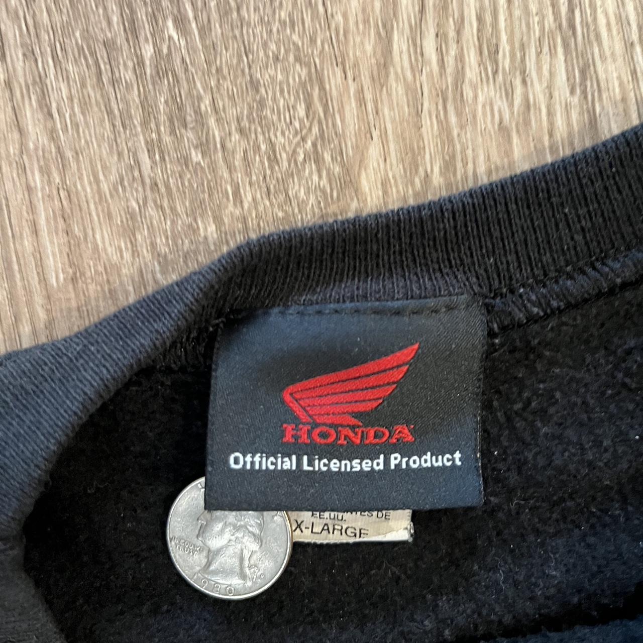 Vintage 90s Honda Racing Woody Woodpecker Crewneck... - Depop