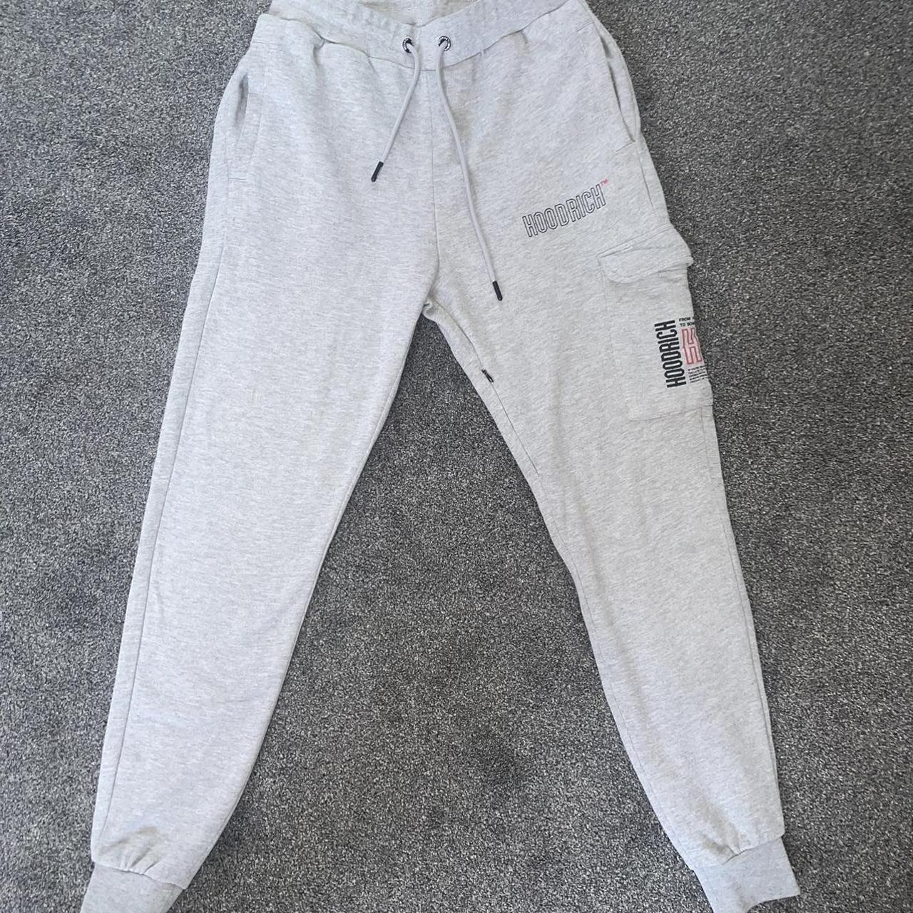 MENS GREY HOODRICH TRACKSUIT - Akira v4 cargo... - Depop