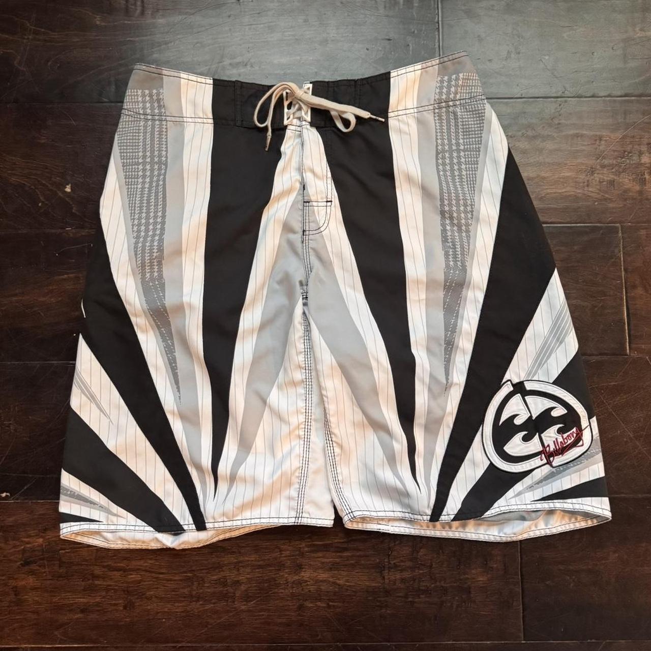 y2k surfer andy irons BILLABONG rising sun board... | Depop