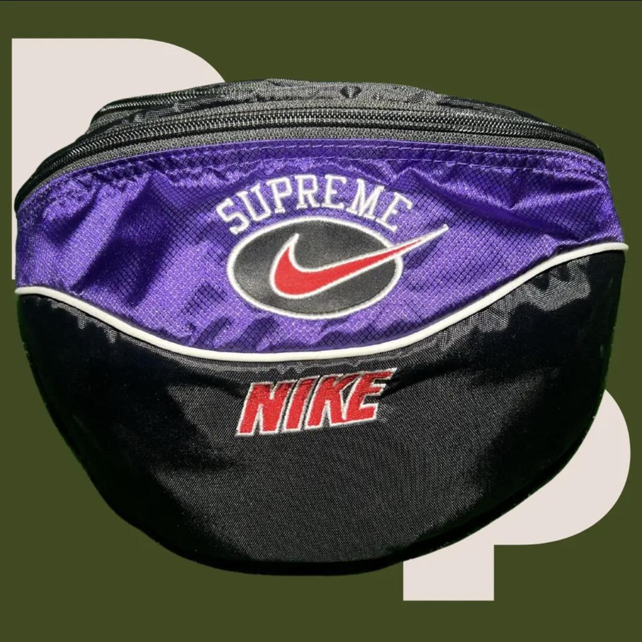 Supreme x Nike Crossbody Bag Condition: Like... - Depop