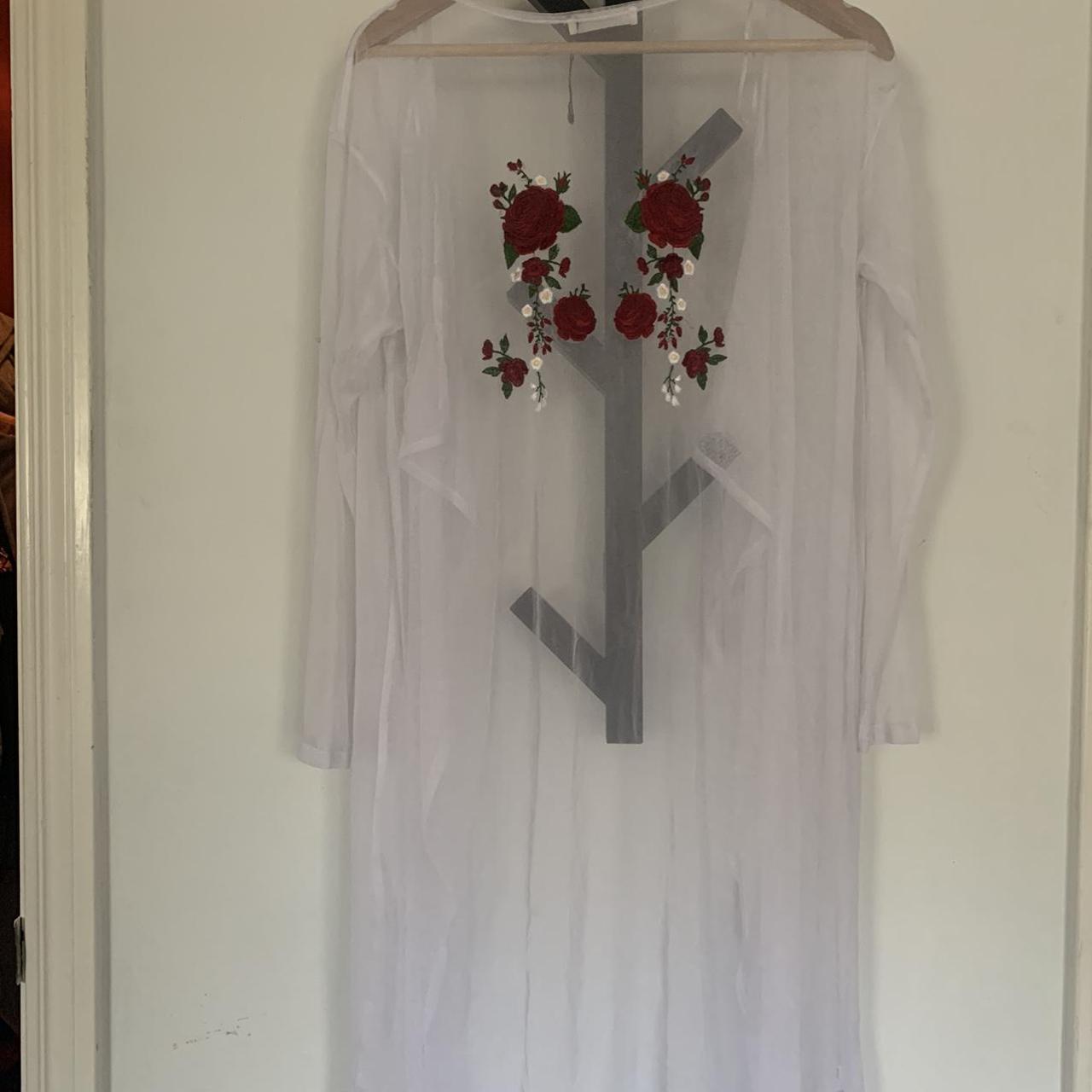 Mango see through beach slip. Never worn before.... - Depop