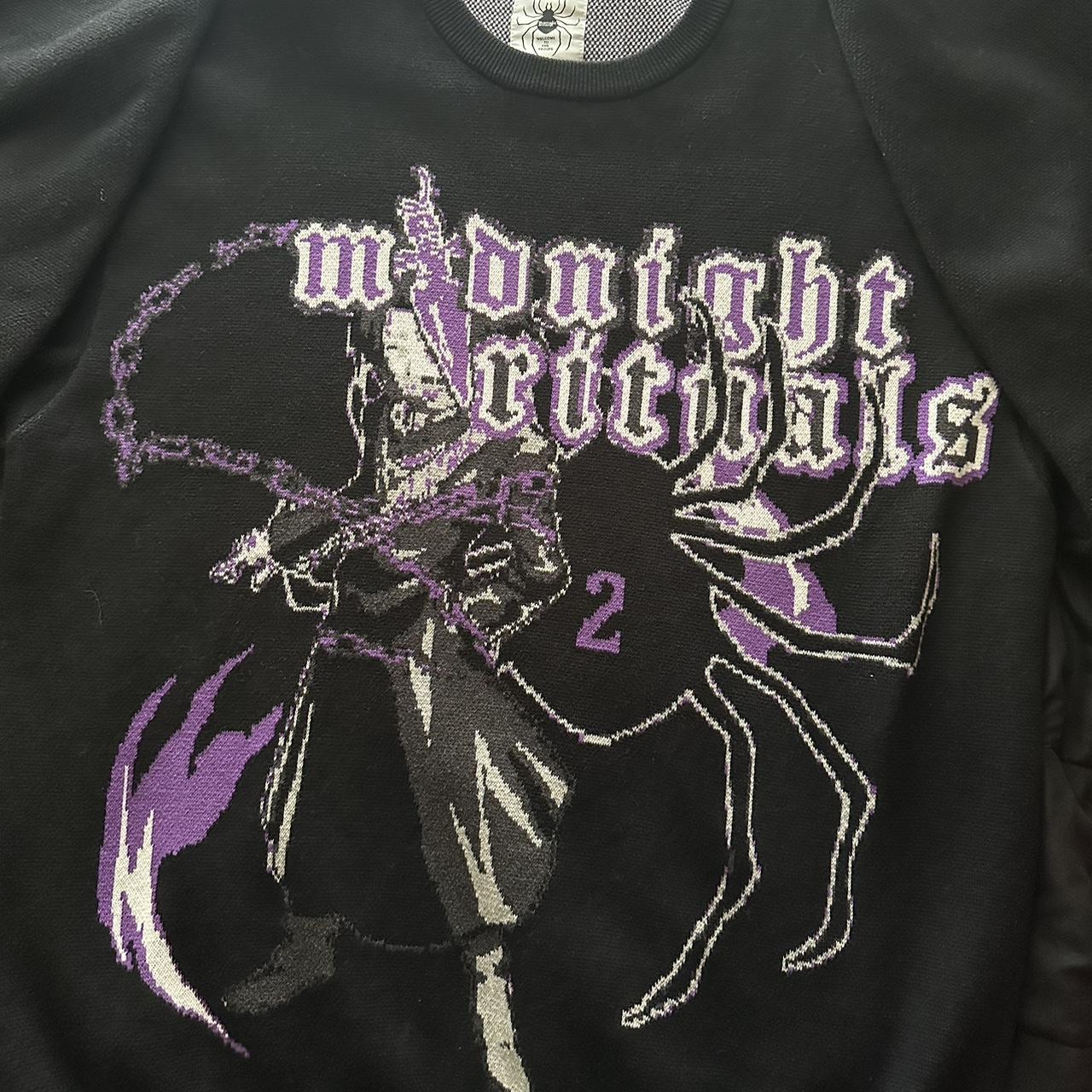 Midnight Rituals “Phantom Troupe” Knit Sweater 10/10... - Depop