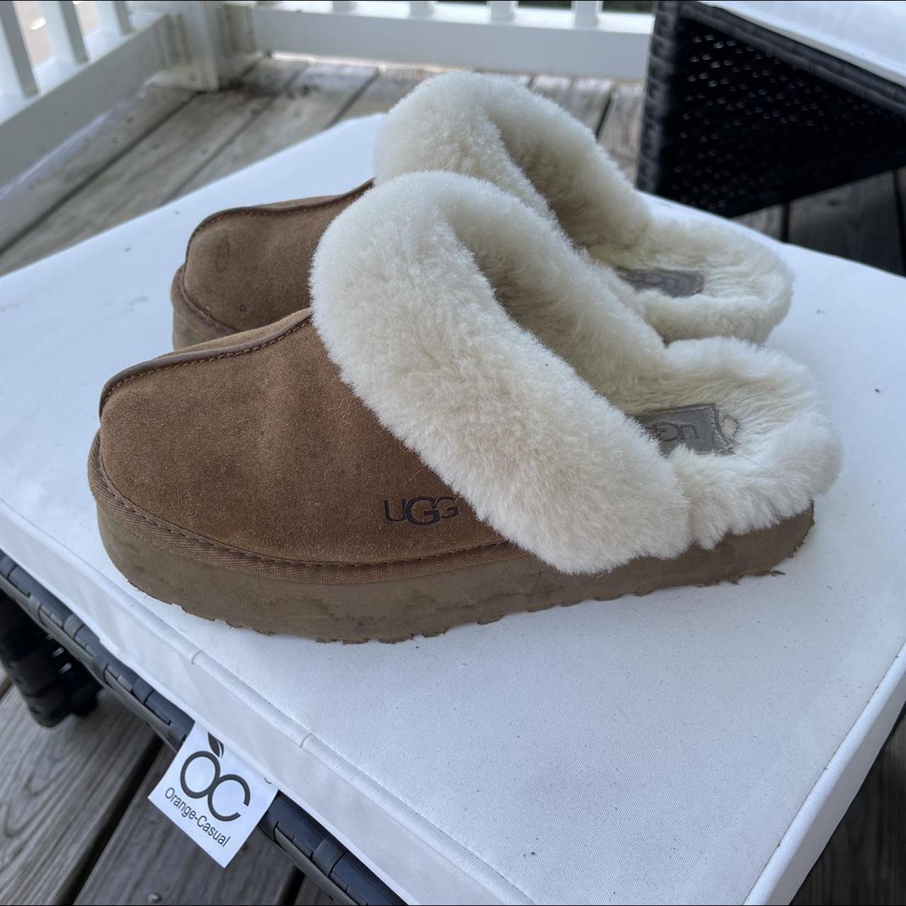 Platform ugg slippers. Got them a few years ago but... - Depop